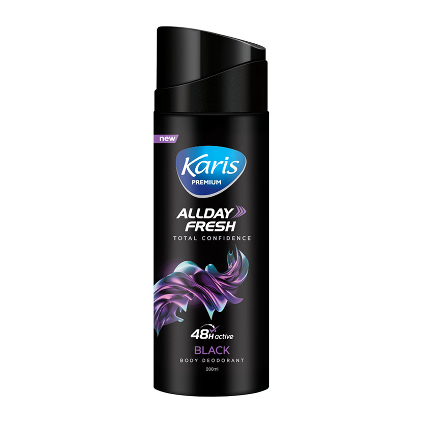 Allday Fresh BLACK Body Deodorant – Karis Naturals