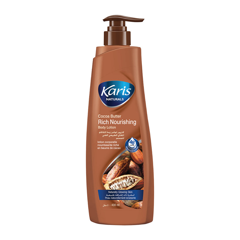 Cocoa Butter Rich Nourishing Body Lotion – Karis Naturals